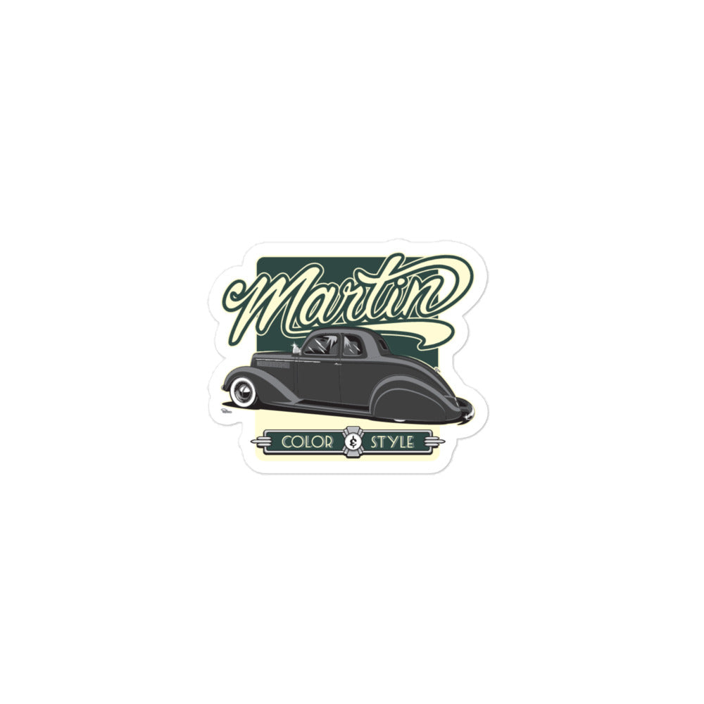 Stickers- '35 Dodge "Westergard Principal" – Martin Kolor & Style